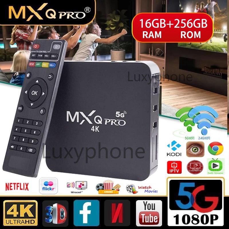 Jual MXQ Pro 4k 5g 16g256gb android 11 Stb Android TV Box TV Tabung Smart TV Box Full Root ...