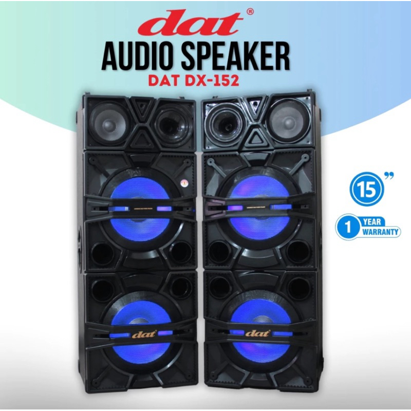 Jual Speaker aktif Dat DX 152 Double subwoofer 15 inc (mohon Baca ...