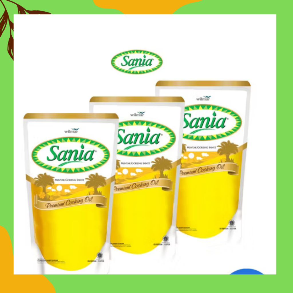Jual SANIA MINYAK GORENG 1 LITER | Shopee Indonesia