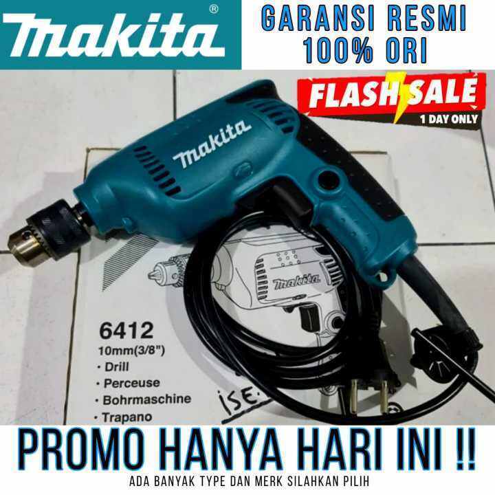 Jual MAKITA MT 60 MIKAYO Bor Listrik 10mm Tangan Kayu Besi Electric Drill Variable Speed Bolak ...