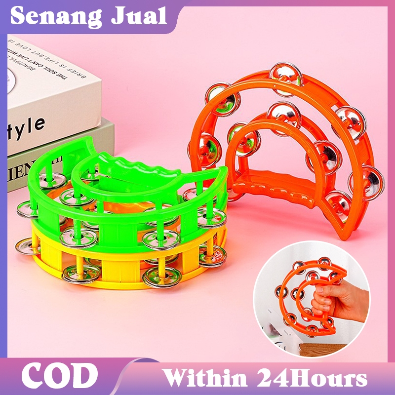 Jual Tamborin Cowboy Alat Musik Tamborin Tambourine Gereja Tambourine ...