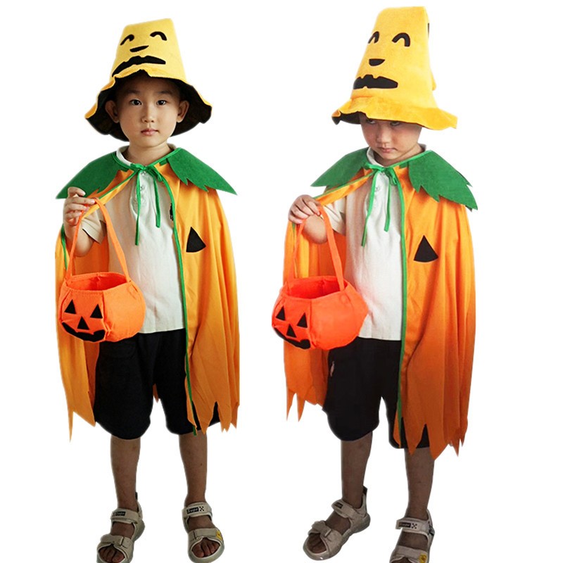 Jual Baju Kostum Halloween Anak model Pumpkin Labu | Shopee Indonesia