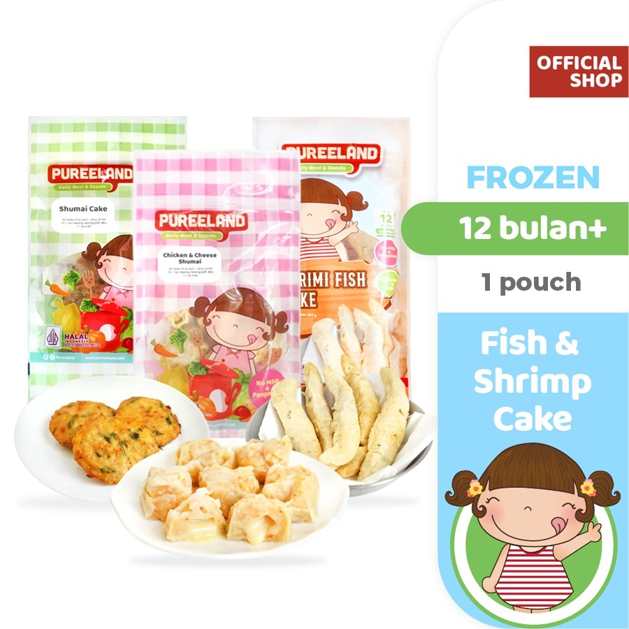 Jual Pureeland Baby Fish and Shrimp Cake / Otak-otak Ikan Surimi ...