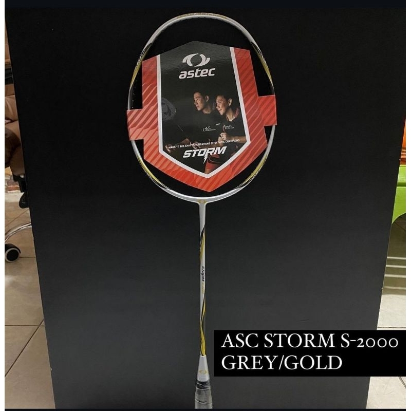 Jual Raket Badminton Astec STORM X-5000/S-2000 Original (New/Baru) | Shopee Indonesia