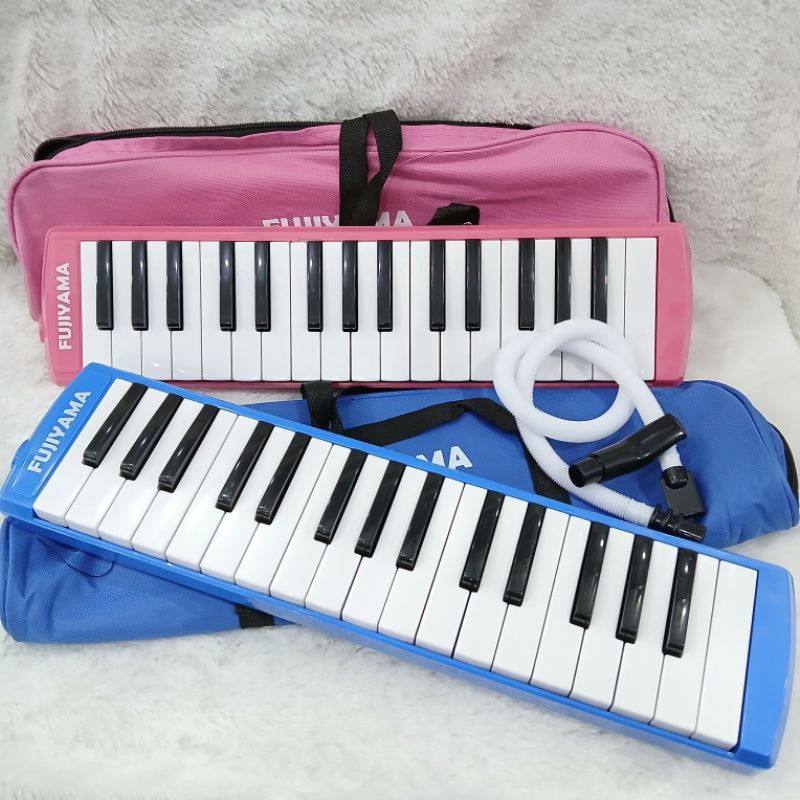 Jual Pianika FUJIYAMA alat Musik Tiup Keyboard Lengkap 1 set dengan ...