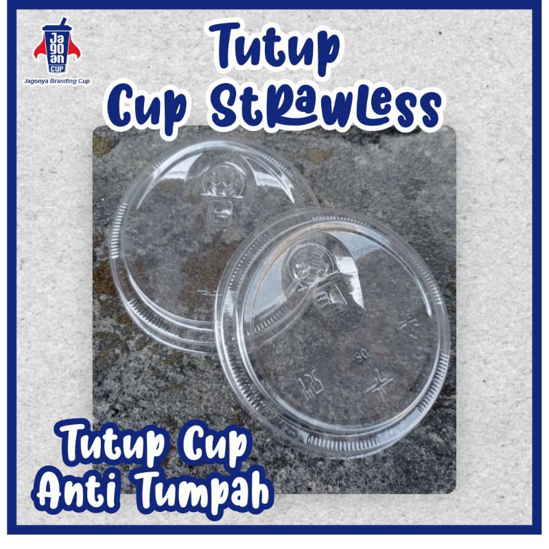 Jual Tutup Strawless Starindo Lid PP Khusus Diameter 9,3 / Tutup Lid ...