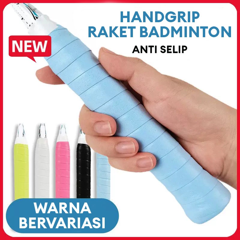 Jual GRIP RAKET BADMINTON / Grip Karet Raket Badminton Anti Slip dan ...
