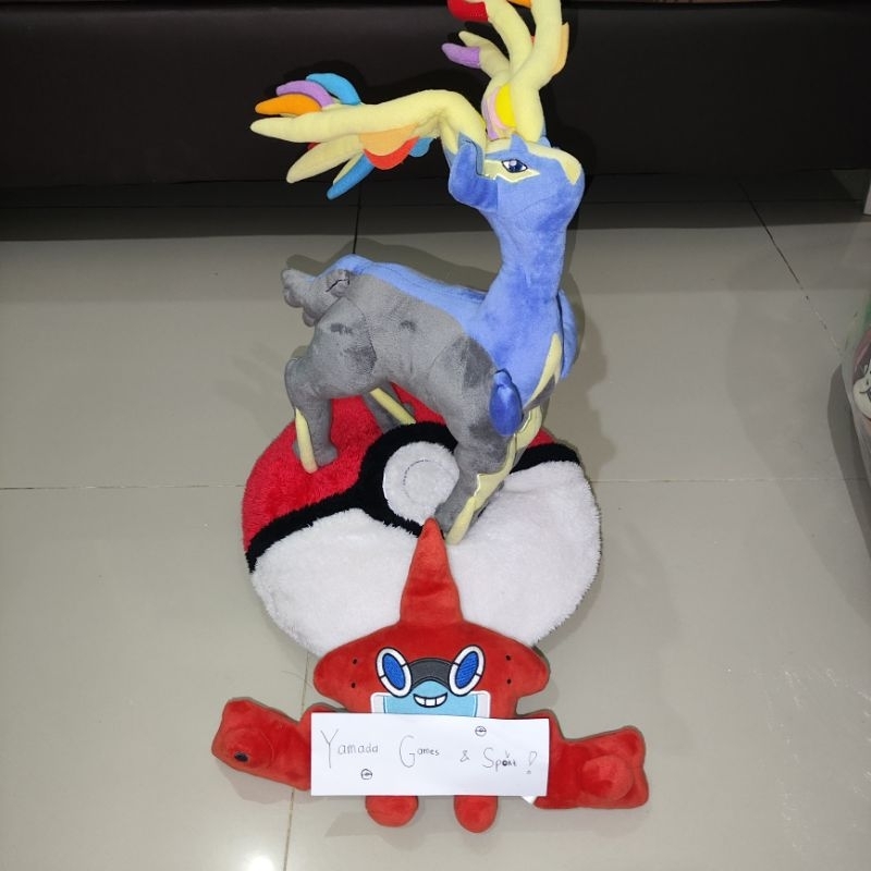 Jual BONEKA POKEMON CENTER LEGEND XERNEAS PLUSH DOLL ORI NEW Boneka ...
