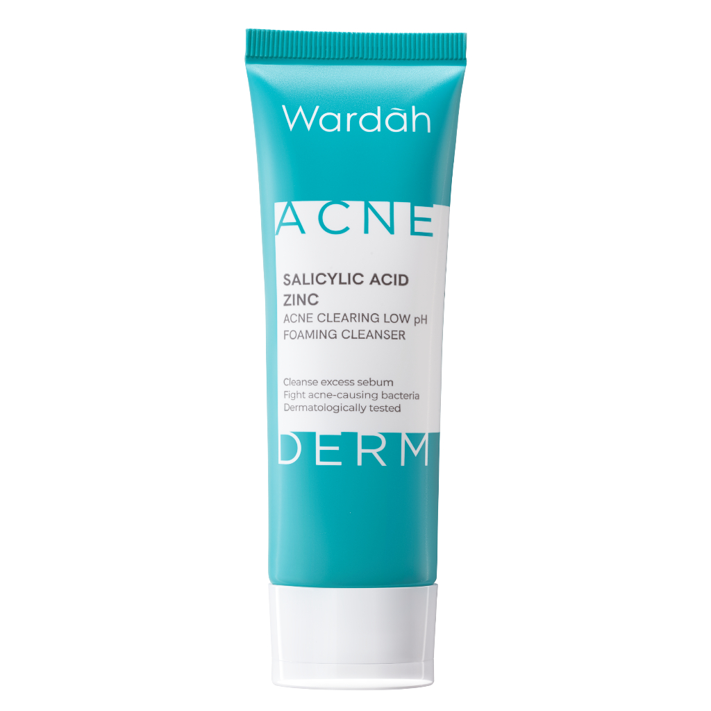 Jual NEW! Wardah Acnederm Salicylic Acid Zinc Acne Clearing Foaming ...