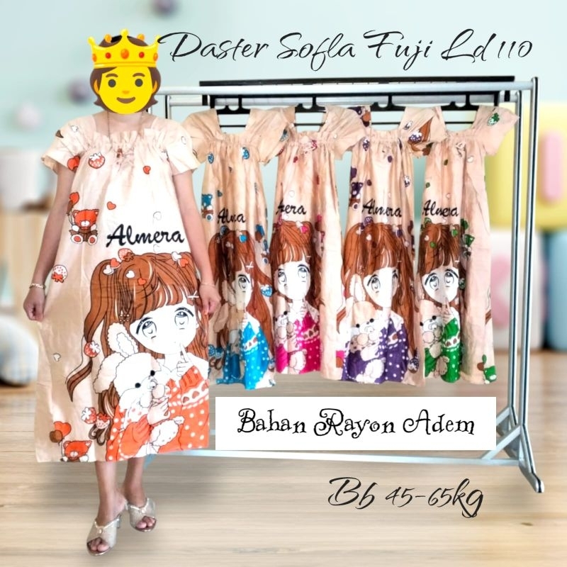 Jual Daster Sofia Fuji standart Viral// Fuji Sofia rayon adem Termurah ...