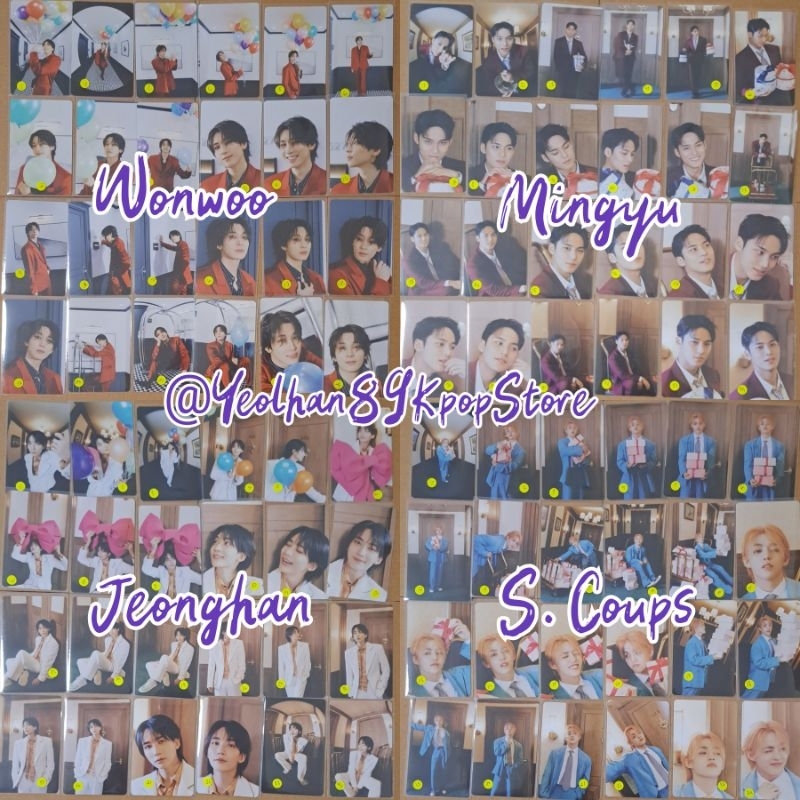 Jual [READYSTOCK OFFICIAL] SEVENTEEN Photocard Sharing PC Booklet SPILL THE FEELS Carat ver ...