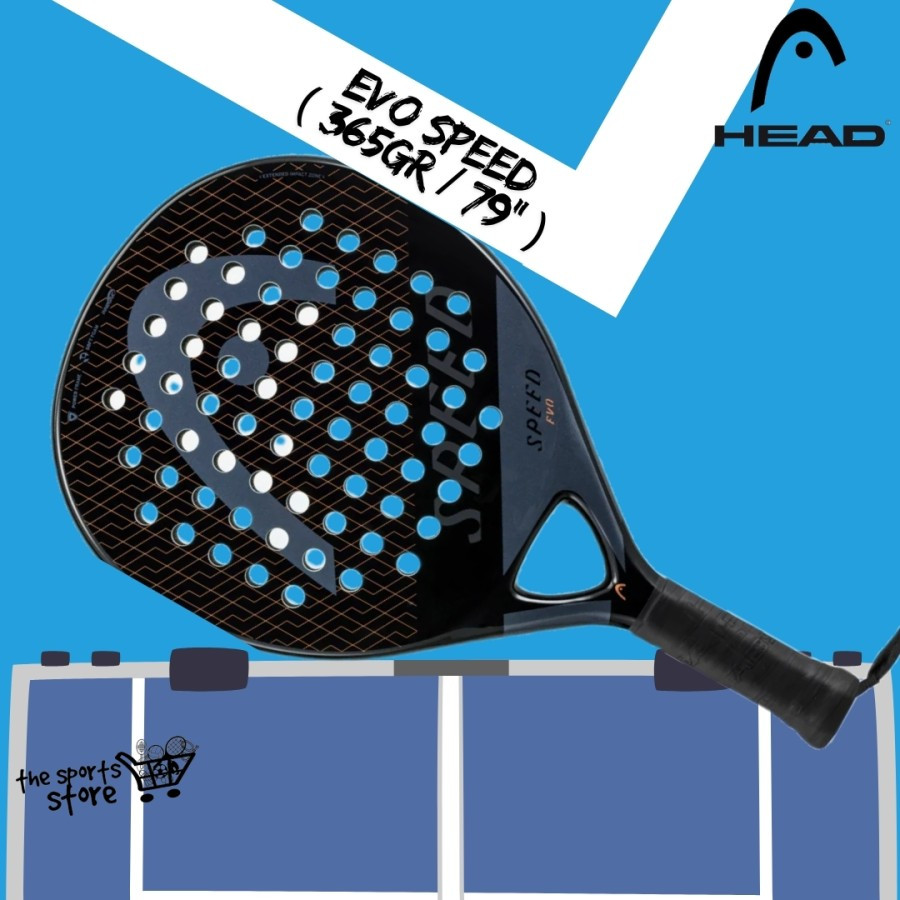 Jual Raket Padel Head Evo Speed - OS 365G - Beginner Pemula | Shopee ...