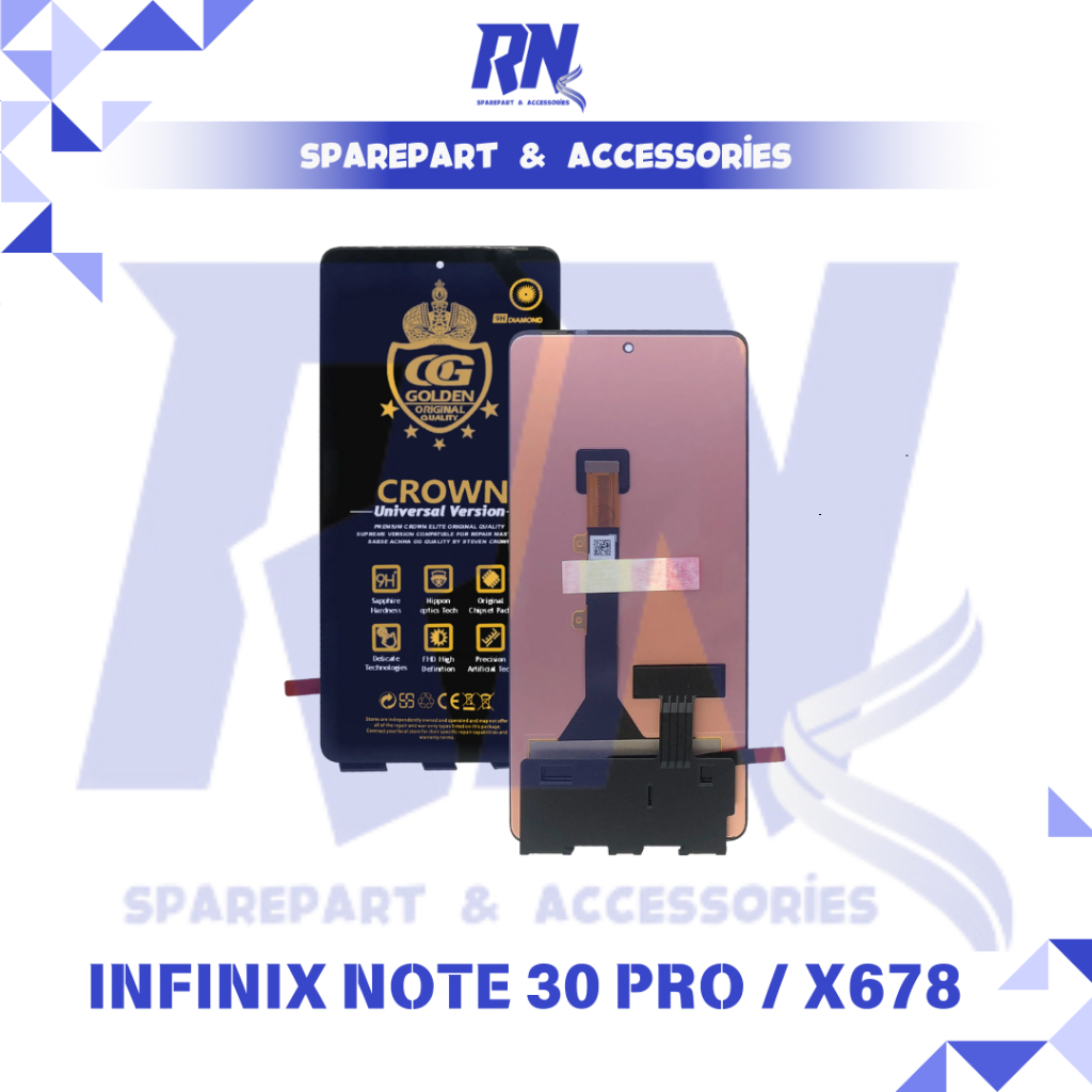 Jual LCD TOUCHSCREEN INFINIX NOTE 30 PRO / X678 / FULLSET COMPLETE ...