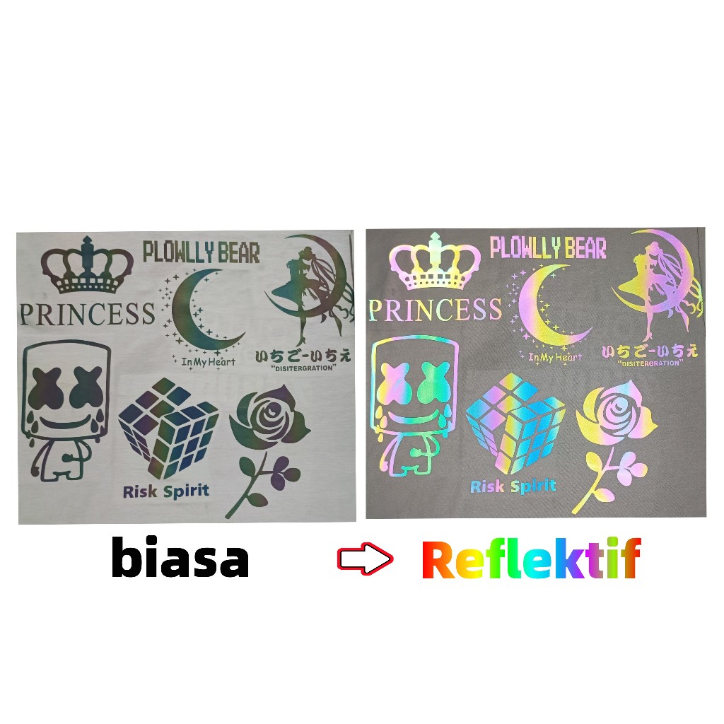 Jual Label tag brand patch stiker sablon baju logo setrika DTF POLYFLEX ...