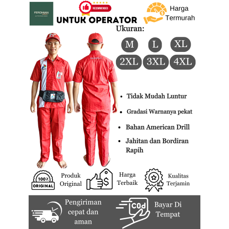 Jual BAJU SERAGAM OPERATOR SPBU PERTAMINA BERKUALITAS - OPERATOR, CS/OB, ADMIN & TEKNISI ...