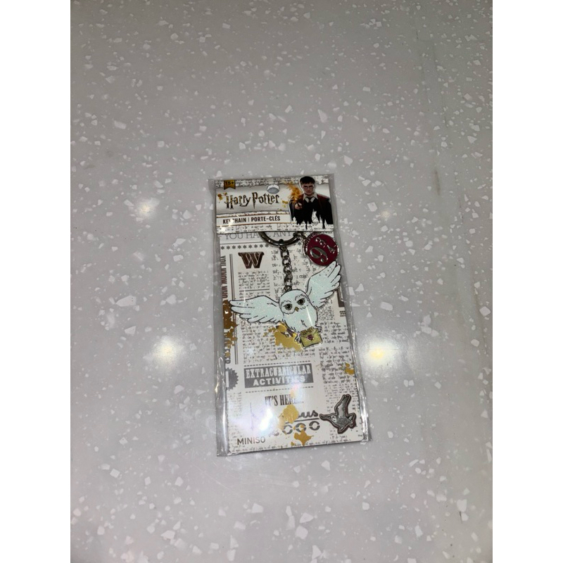 Jual MINISO X HARRY POTTER HEDWIG KEYCHAIN | Shopee Indonesia