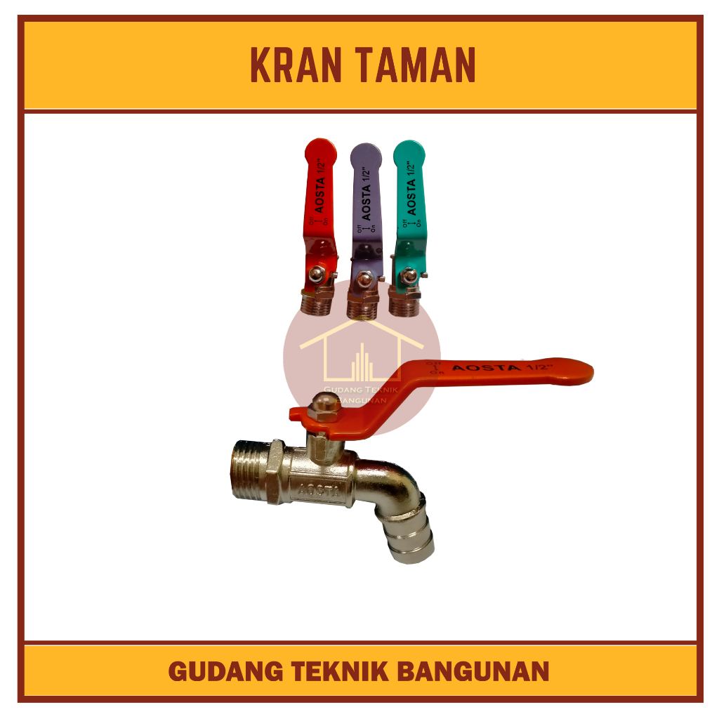 Jual Kran Taman Keran Air AOSTA gg Plat 1/2" (Model Amico) / Keran ...