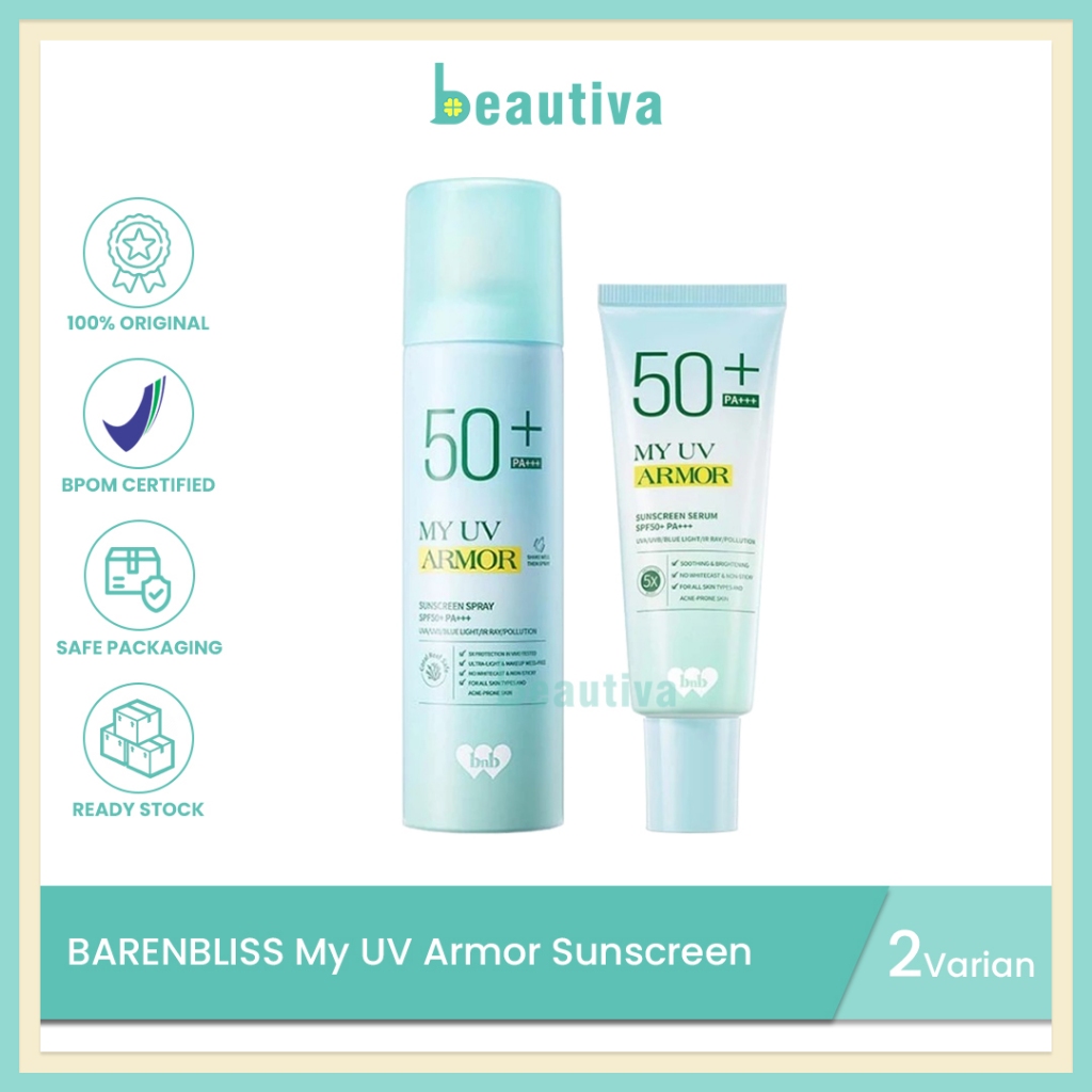 Jual BNB Barenbliss My UV Armor Sunscreen SPF 50+ PA+++ | Shopee Indonesia