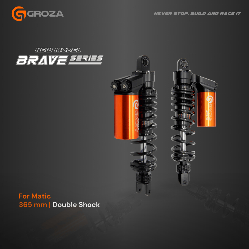 Jual GROZA - BRAVE SERIES 365MM Double Shock Matic PCX 160 ...