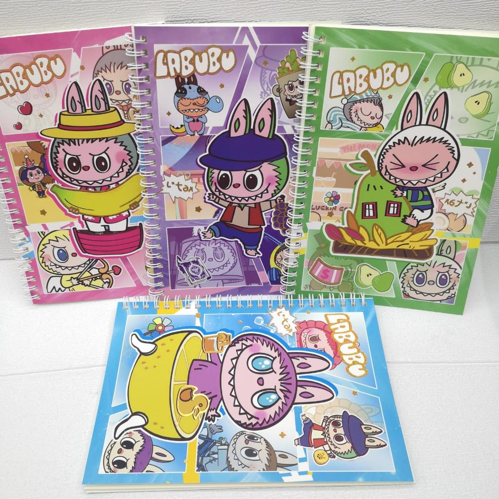 Jual buku sticker labubu/ sticker book labubu /notebook labubu /stiker ...