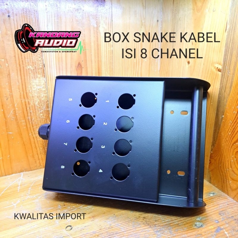 Jual BOX SNAKE KABEL 8 CHANEL BOX JUNCTION 8 CHANEL | Shopee Indonesia