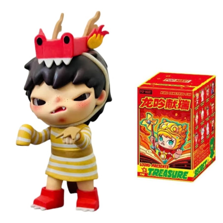 Jual Pop Mart HIRONO PRANKSTER LOONG PopMart Presents Treasure Dragon ...