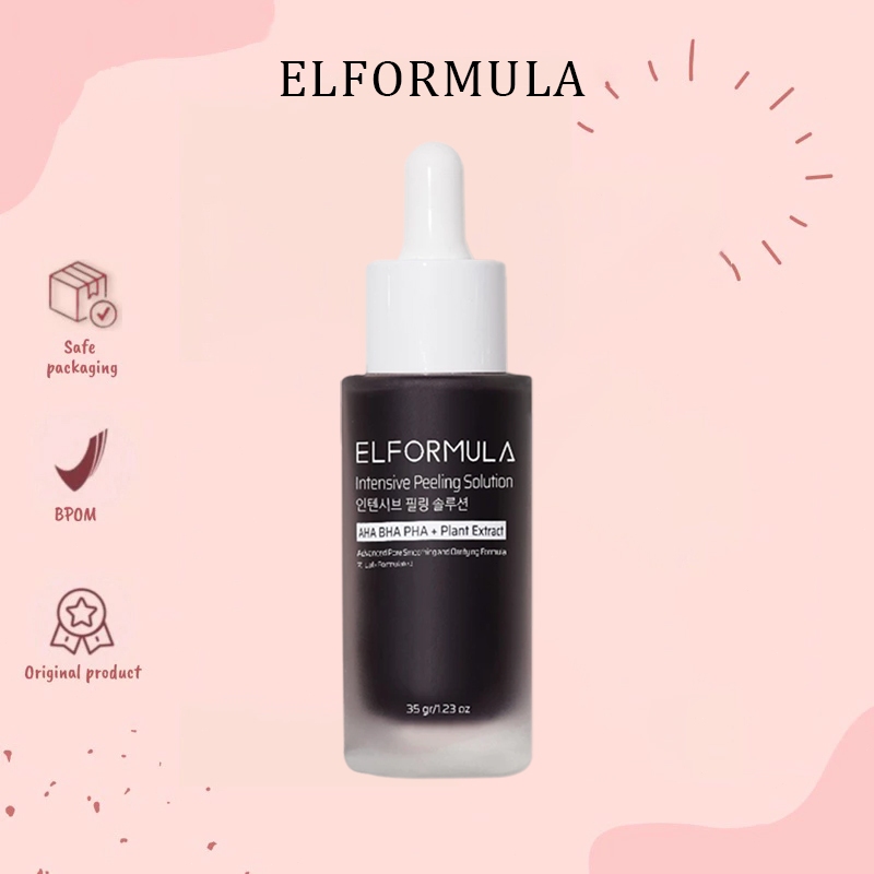Jual ELFORMULA Intensive Peeling Solution Serum Exfoliasi Wajah Mencerahkan Dark Spot dan ...