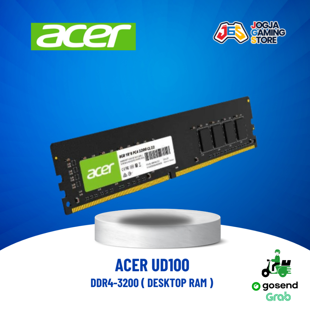 Jual ACER UD100 DDR4 3200 U-DIMM [Desktop RAM] - 32GB | Shopee Indonesia