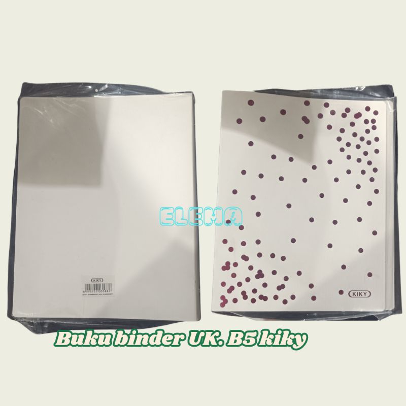 Jual binder ring kiky ukuran B5/ binder/note/ring notes | Shopee Indonesia