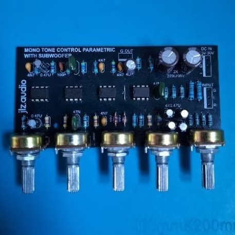 Jual Tone Control Parametric 4 IC With Subwofeer | Shopee Indonesia