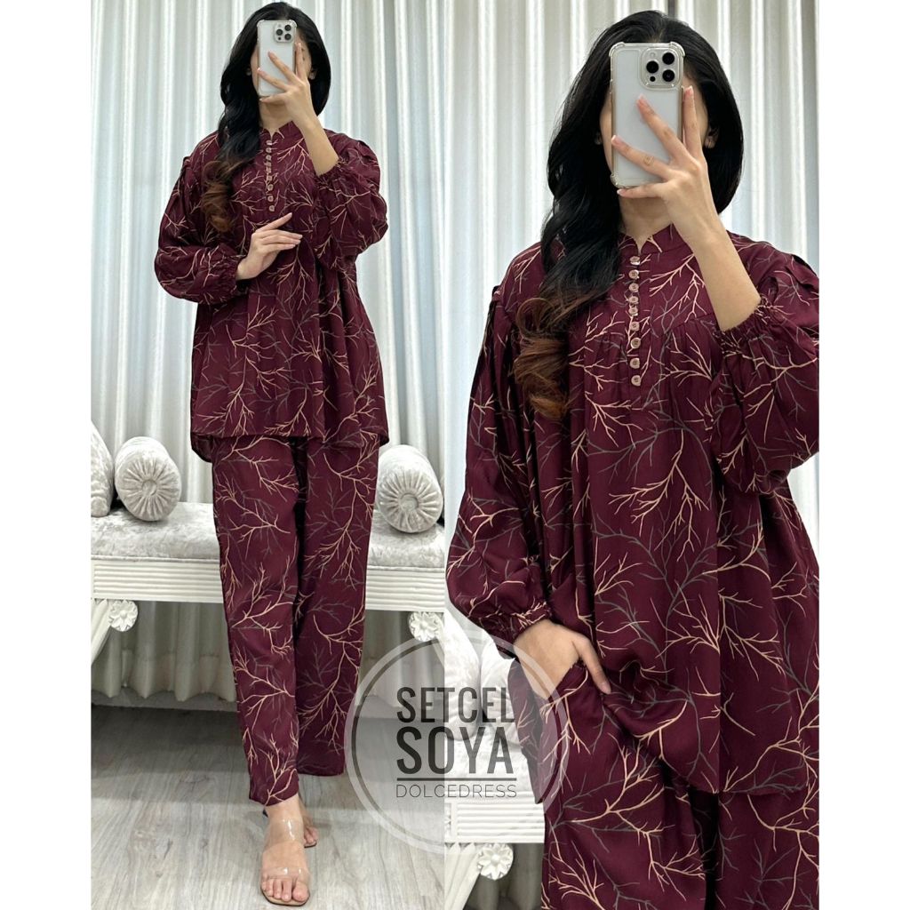 Jual Setcel Soya by dolce dress | Shopee Indonesia