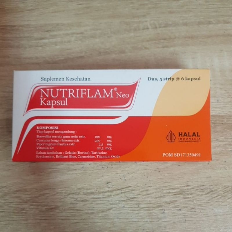 Jual NUTRIFLAM NEO BOX 30 KAPSUL | Shopee Indonesia