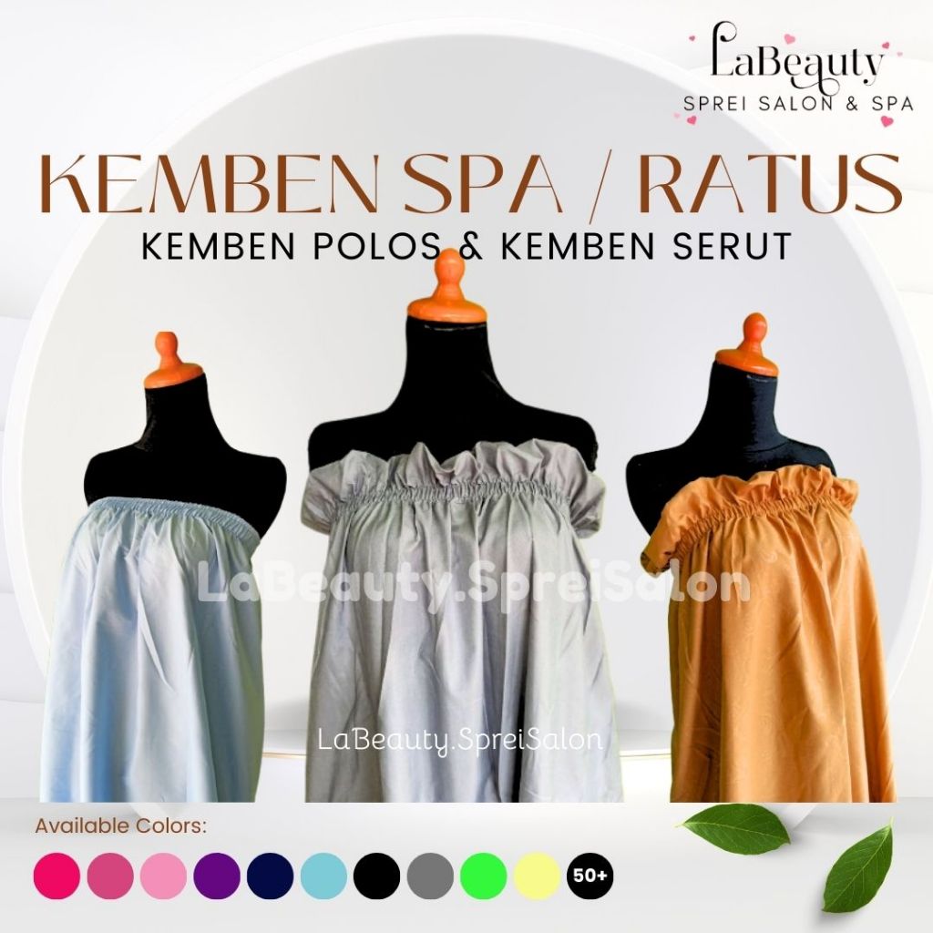 Jual LABEAUTY Kemben Polos Facial Kemben Serut Kemben Spa Kemben Ratus ...