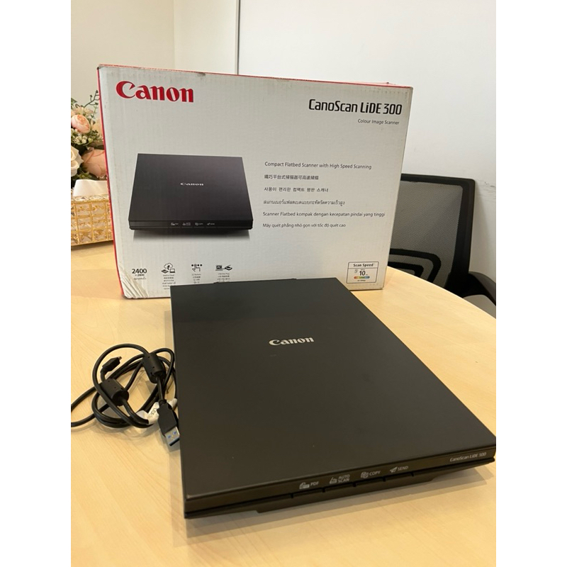 Jual [SECOND] CanoScan LiDE L300 Flatbed Scanner Canon A4 | Shopee ...