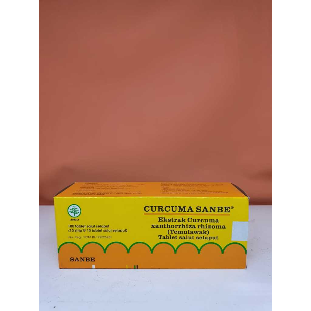 Jual CURCUMA SANBE BOX 100 TABLET | Shopee Indonesia