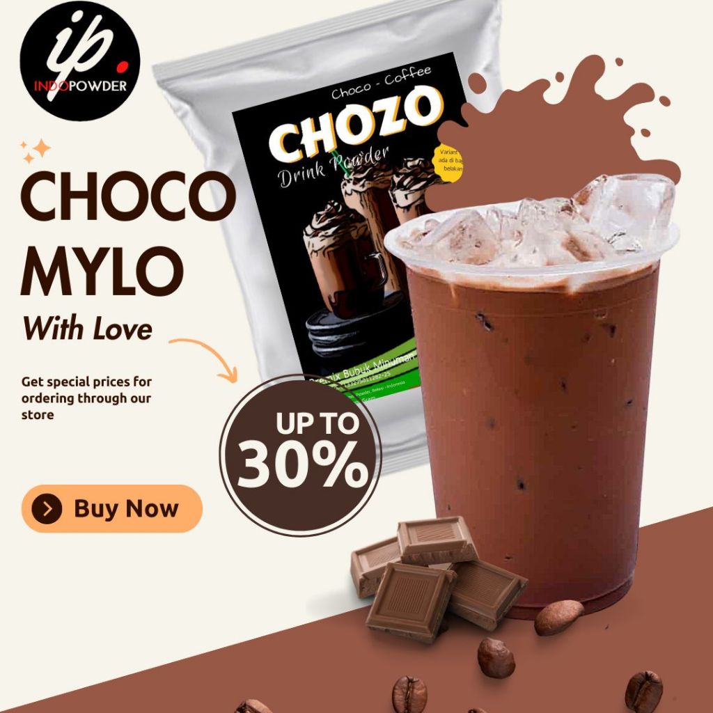 Jual Bubuk CHOCO MYLO 1Kg - Bubuk ES KEPAL MYLO 1 Kg - COKLAT MYLO ...