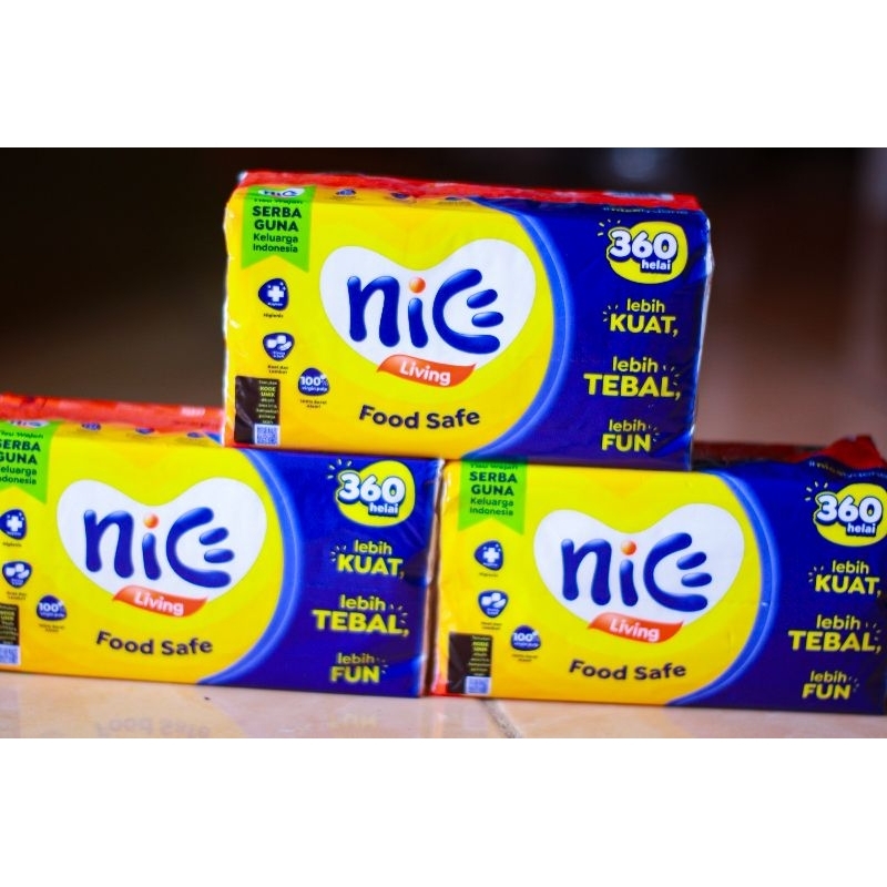 Jual PAKET HEMAT Tisu Nice 360shets ( Isi 6pcs ) | Shopee Indonesia