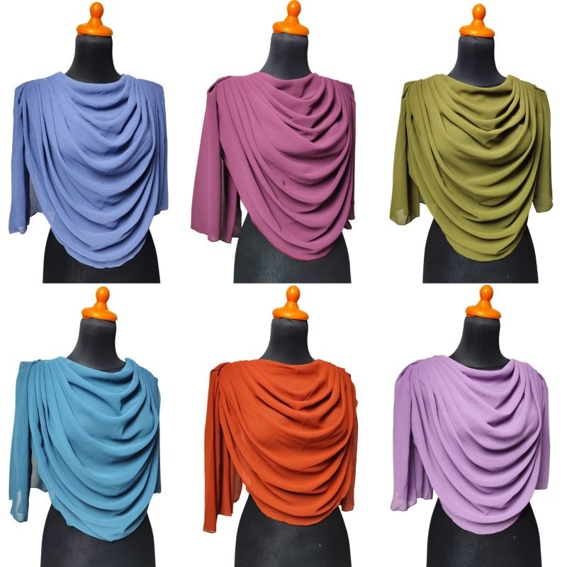 Jual drapery hijab instan // layer hijab Malaysia // drapery hijab ...