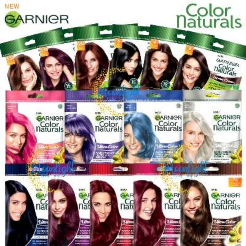 Jual garnier color sachet (cat pewarna rambut) | Shopee Indonesia