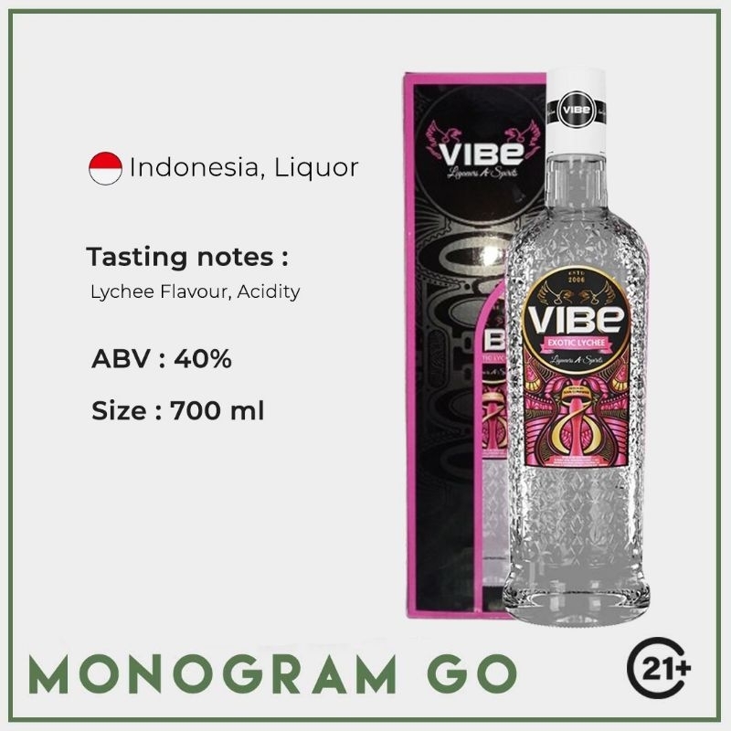Jual Vibe Premium Exotic Lychee 700ml | Shopee Indonesia