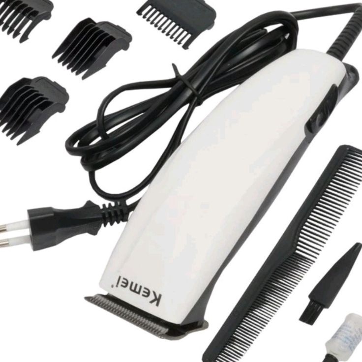 Jual First Come Kemei Alat Cukur Rambut Listrik Km663 Mesin Cukur Hair Clipper Alat Cukur Rambut ...