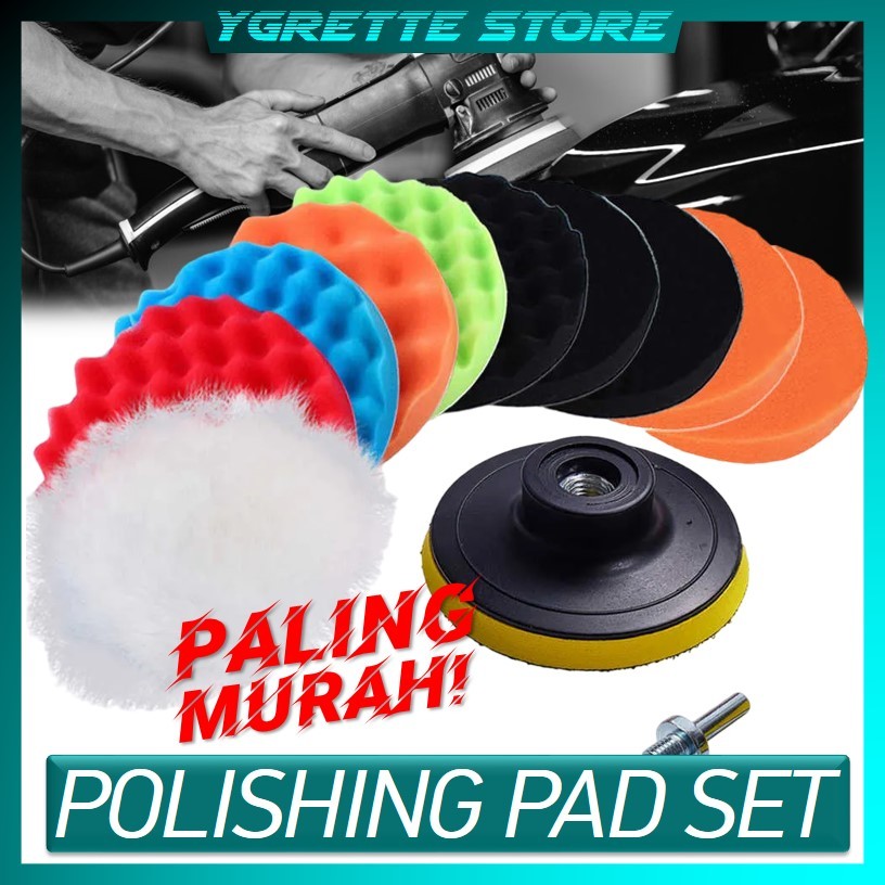 Jual YGRETTE - OTOHEROES Pad Poles Bodi Mobil Wol Waxing Wheel KAIN ...