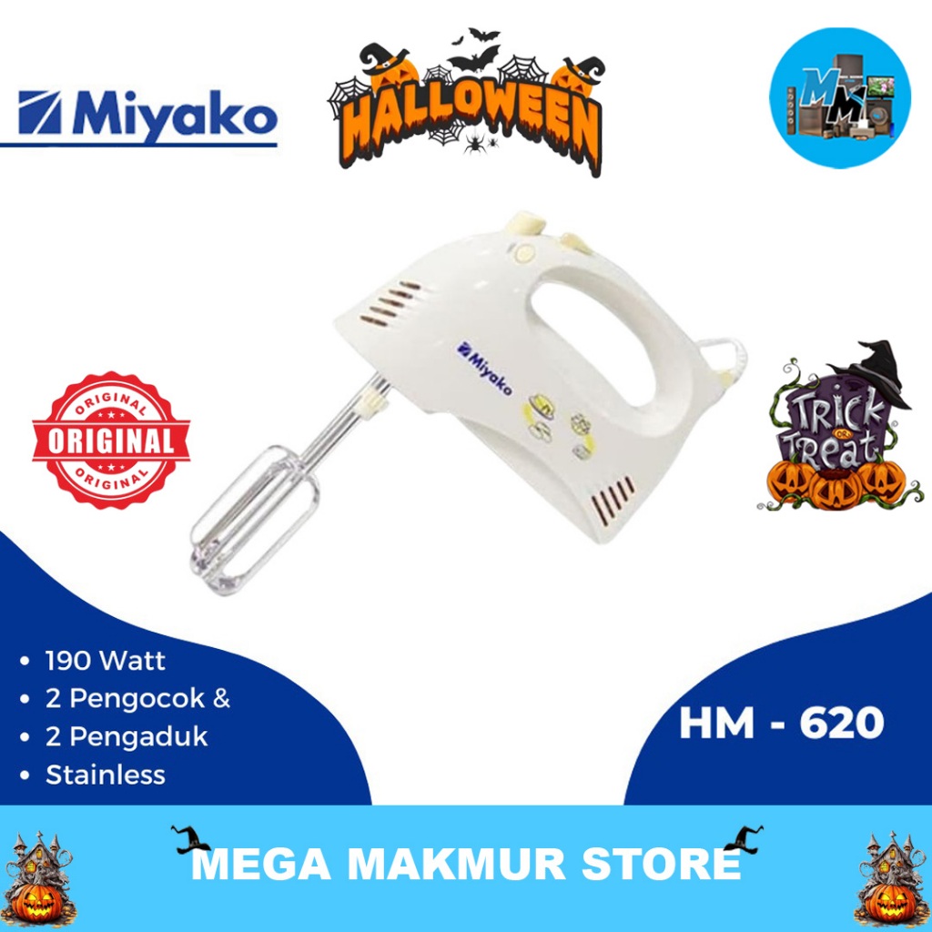Jual Miyako Hand Mixer HM-620 - Mixer Tangan | Shopee Indonesia