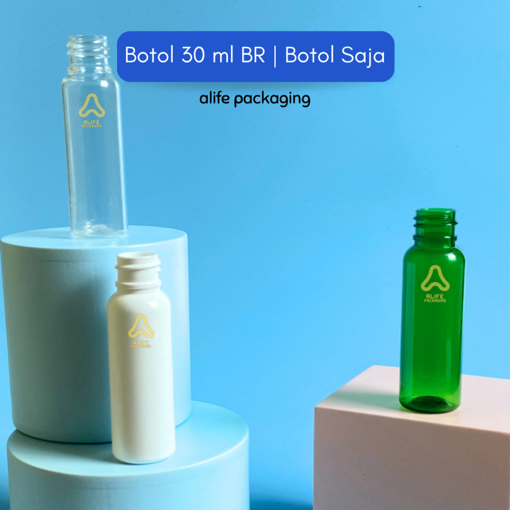 Jual Botol BR 30 ml | Botol Plastik 30 ml PET | Botol 30 ml - Botol ...