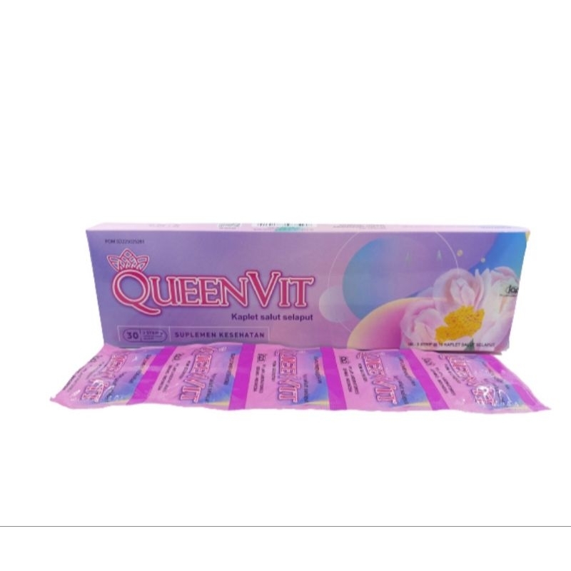 Jual KINGVIT & QUEENVIT VITAMIN PROMIL PERSTRIP ISI 10 TABLET | Shopee ...