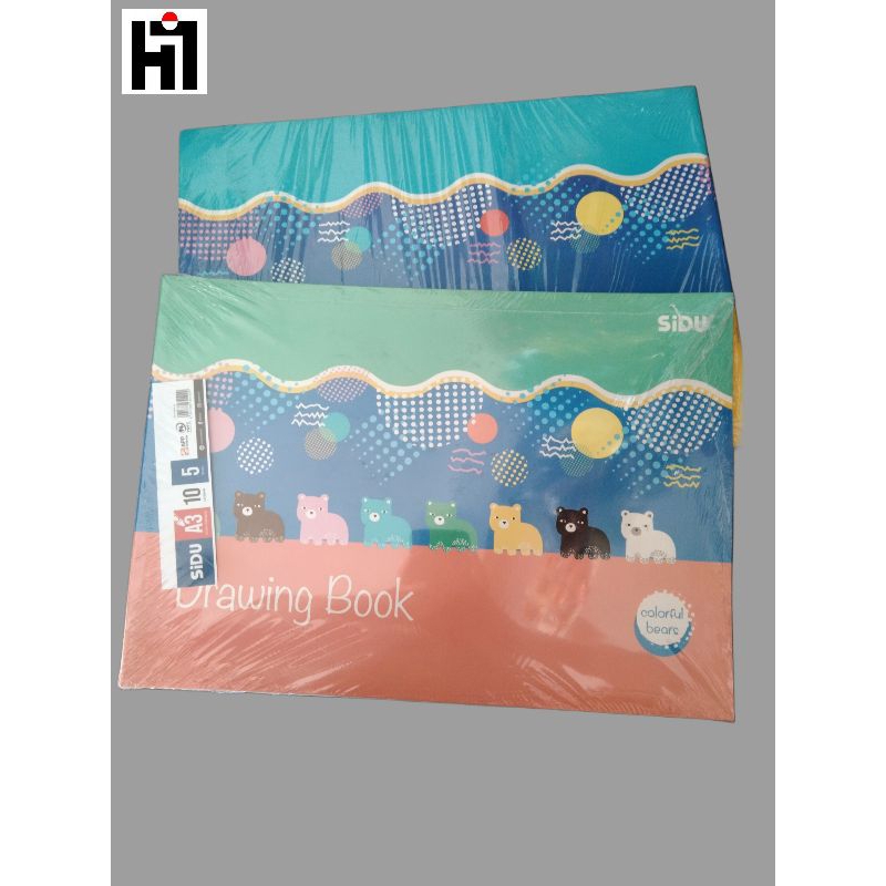 Jual BUKU GAMBAR / DRAWING BOOK SIDU A3 Isi 10 Lembar/1pcs | Shopee ...