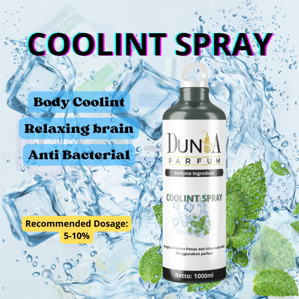 Jual Coolint Spray - Body Coolint Fixative Campuran Parfum Mengatasi ...