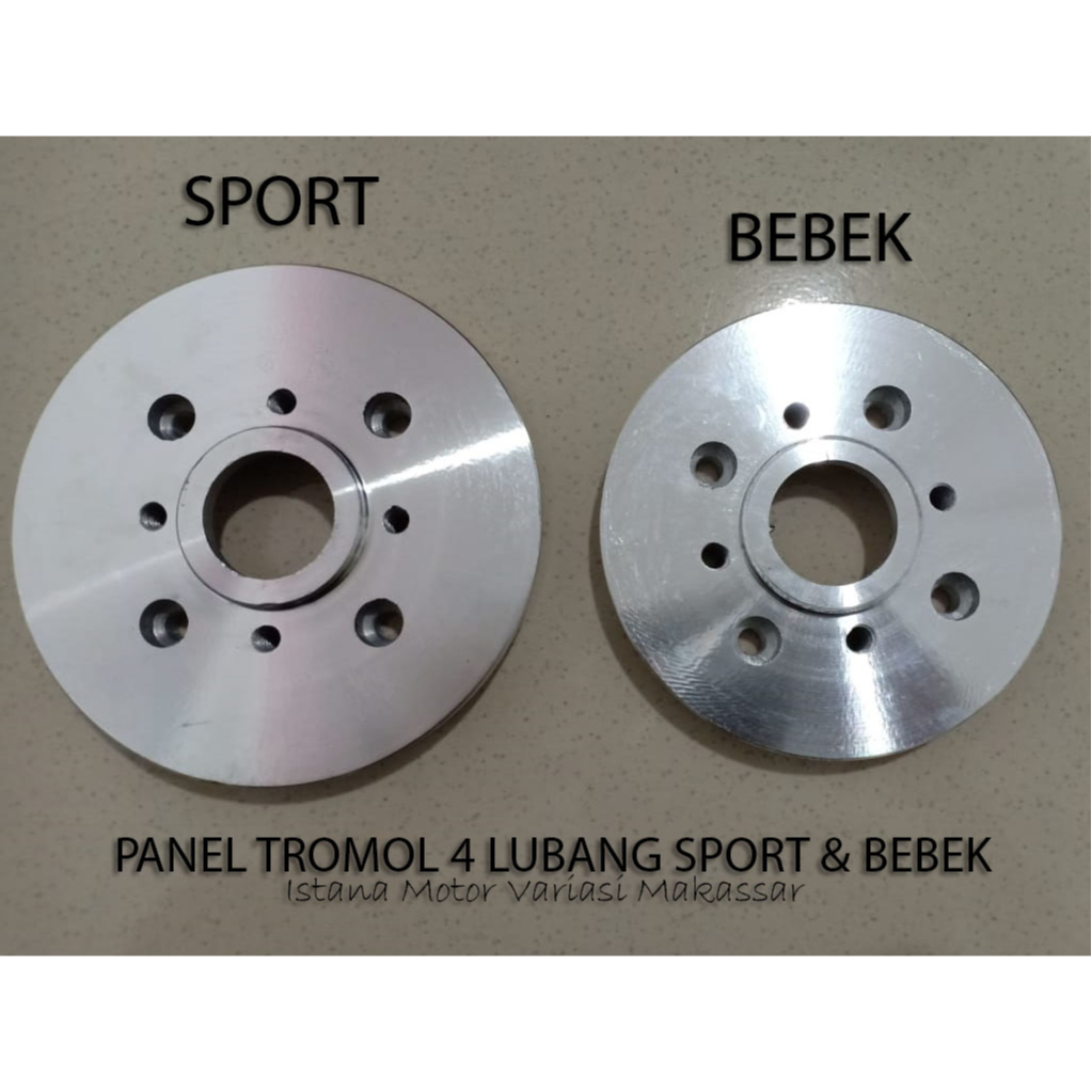 Jual Panel adaptor plendes tromol cakram belakang bebek 4 lubang ...