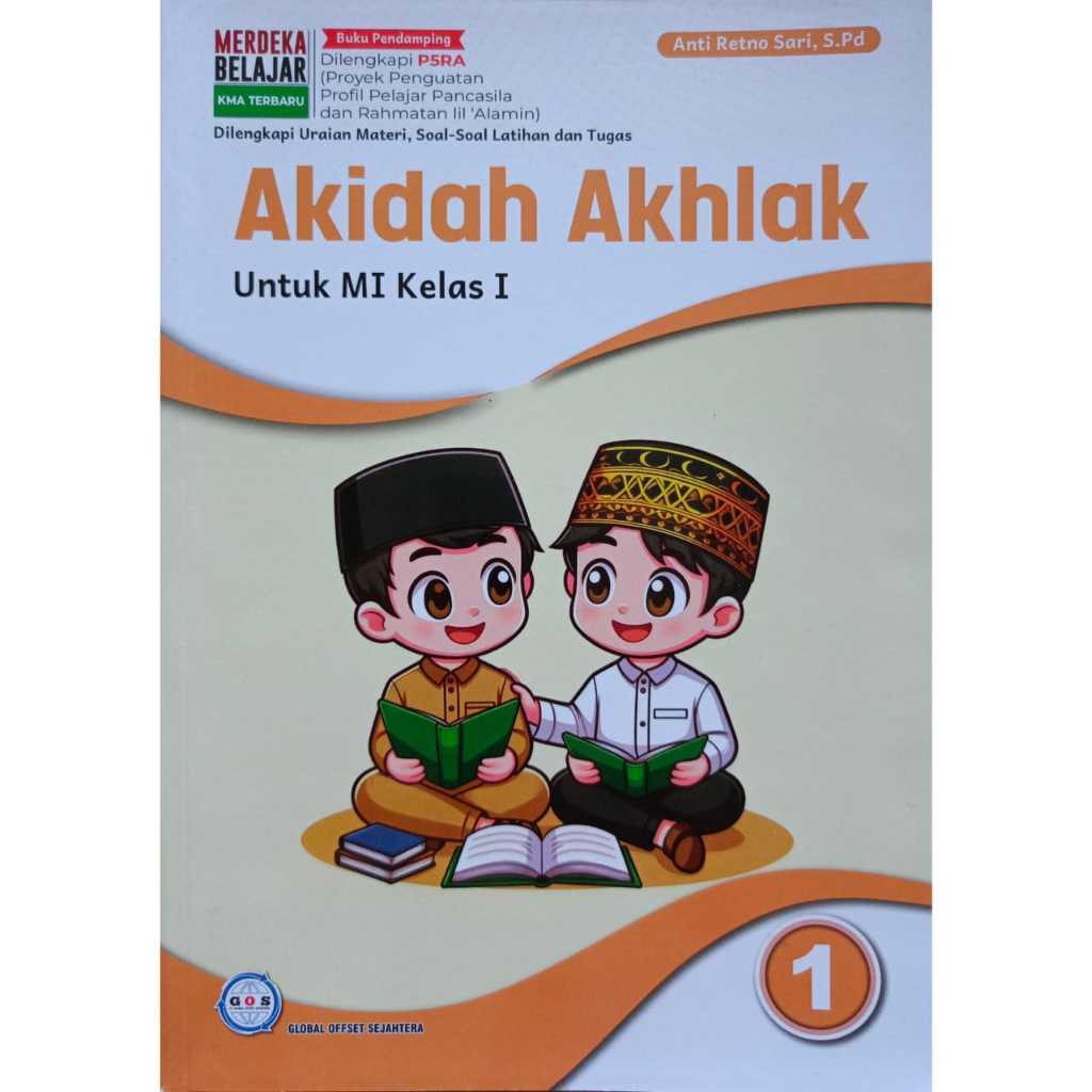 Jual buku Paket akidah akhlak kelas 1 SD/MI Kurikulum Merdeka (GOS) | Shopee Indonesia