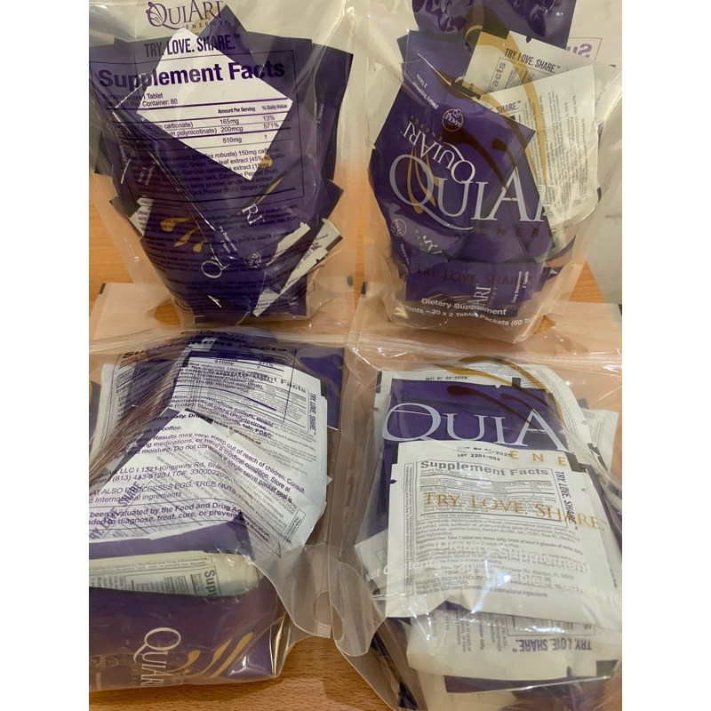 Jual Quiari Energy Original (Full Bag) 30 Sachets 60 Tablets | Shopee ...